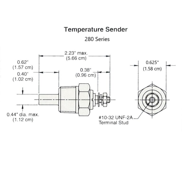 Sender, Temperature 280EA - Stewart Warner