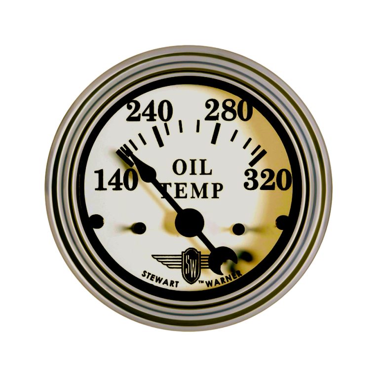Wings™ Oil Temperature Gauge 82489-BG - Stewart Warner